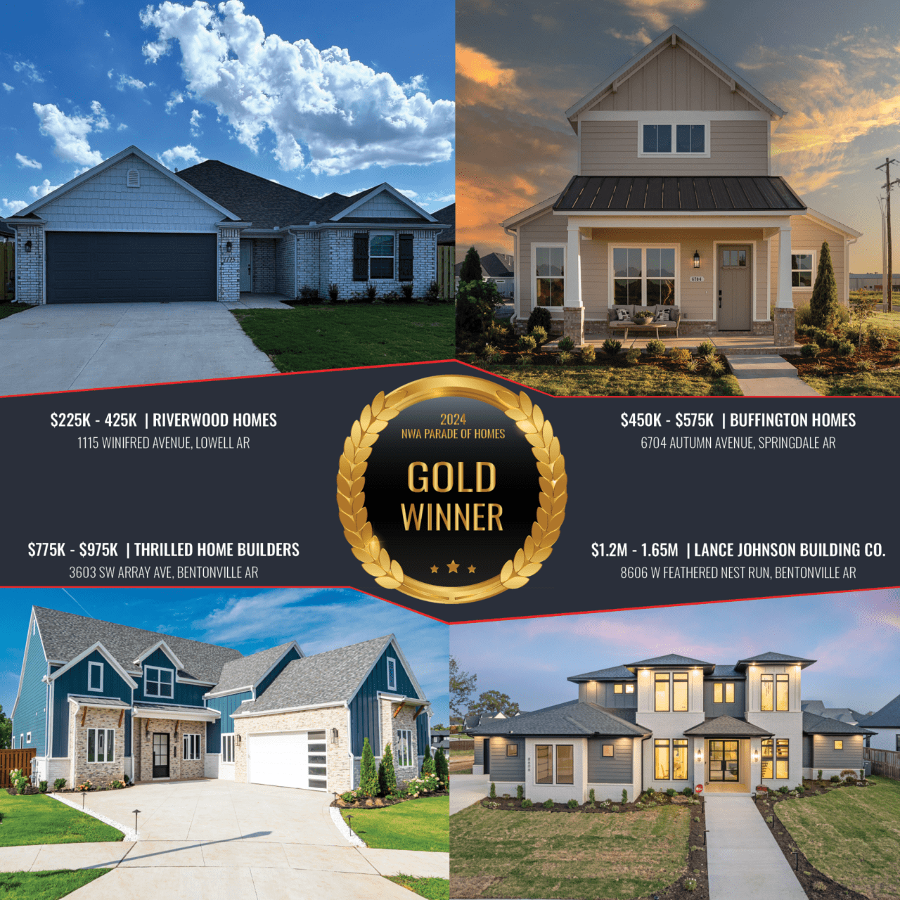 AWARDS | NWA Parade of Homes